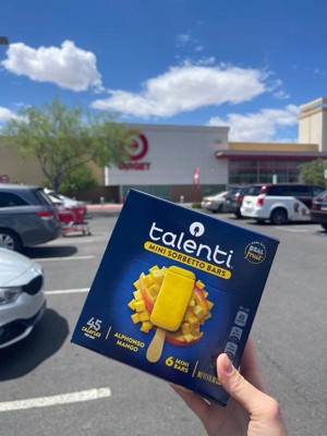 Talenti Mini Sorbetto Fruit Bars Summer Strawberry With Real Fruit - 11 ...