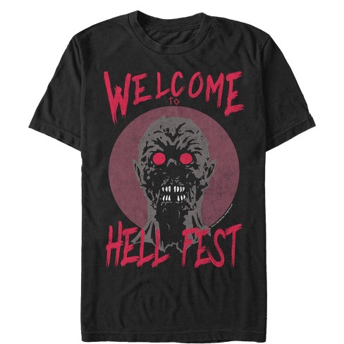Men's Hell Fest Welcome Demon T-shirt : Target
