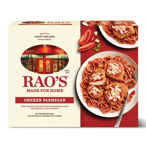Rao's Made For Home Family Size Frozen Chicken Parmesan - 25oz : Target