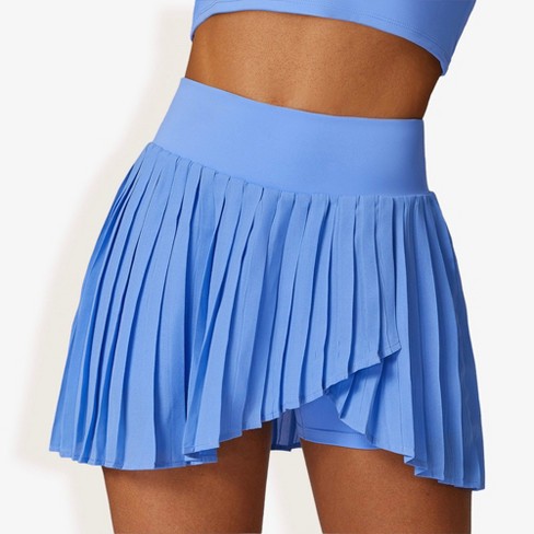 Anna-kaci Women's High Waist Pleated Skort With Built-in Shorts And ...
