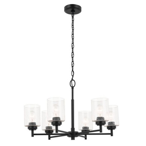 Kichler Lighting Winslow 6 - Light Chandelier In Black : Target