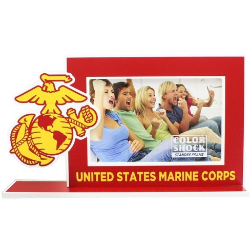 Cdi Corp U.s. Marine Corps Color 4”x6” Shock Standee Picture Frame : Target