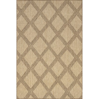Nuloom Naya Moroccan Trellis Indoor/outdoor Area Rug 8x10, Beige : Target