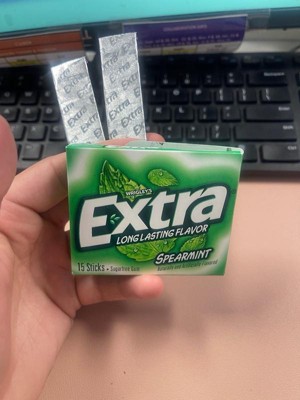 Extra Spearmint Sugarfree Gum - 15ct : Target