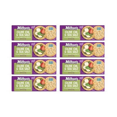 Milton's Craft Bakers Everything Gourmet Cracker - Case Of 8/8.4 Oz ...