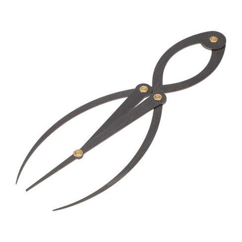 Unique Bargains Eyebrow Golden Ratio Caliper 6.5"x2.17" Black 1 Pc : Target