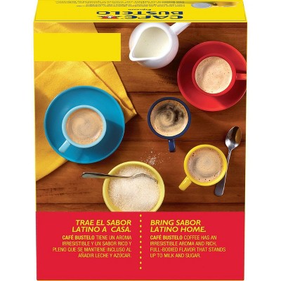 Cafe Bustelo Espresso Roast Coffee Pods - 10ct : Target