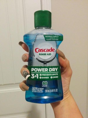Cascade Platinum Dishwasher Rinse Aid - 30 Fl Oz : Target