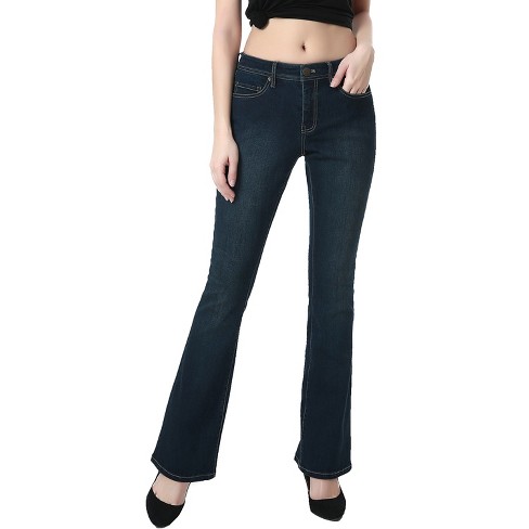 Phistic Women Ultra Stretch Modern Bootcut Jeans Rich Indigo 29 : Target