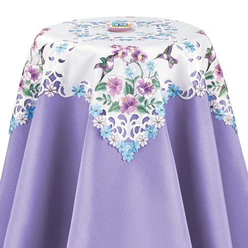 Collections Etc Floral Hummingbird Table Topper : Target