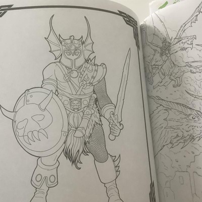 The Dungeons & Dragons Coloring Book - By Official Dungeons & Dragons ...
