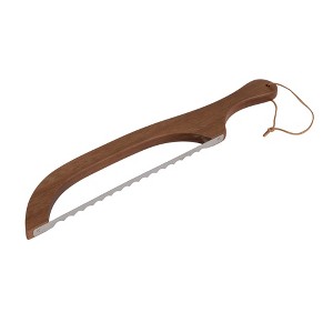 Storied Home Bread Bow Knife with Stainless Steel Blade and Faux ...