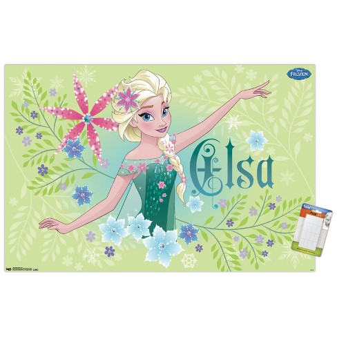 Trends International Disney Pixar Frozen Fever - Elsa Unframed Wall ...