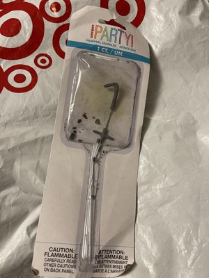 Number 1 Sparkler Flame Cake Candle : Target