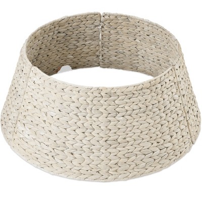 Best Choice Products 24in Woven Hyacinth Christmas Tree Collar, Tree ...