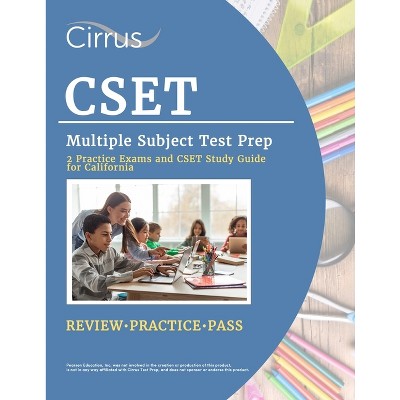 CSET Multiple Subject Test Prep - by Eric Canizales (Paperback) : Target