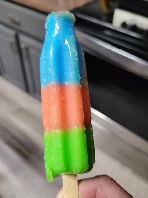 Bomb Pop Candy Clash Frozen Ice Pops - 21floz/12pk : Target