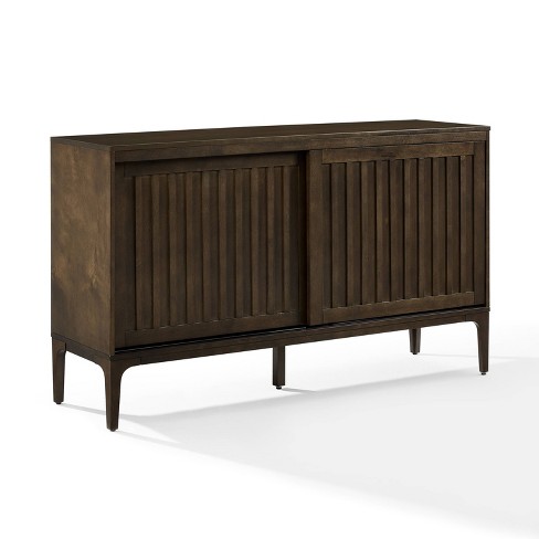 Crosley 54" Asher Sideboard Dark Brown : Target