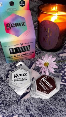gemz Shampoo and Conditioner Want it All Variety Kit, Color Safe - 11ct ...