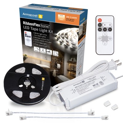 Armacost Lighting RibbonFlex Home 24V Dim-to-Warm White LED Strip Light ...