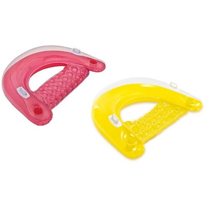 Intex Sit 'n Float Pink & Yellow (2-pack) : Target