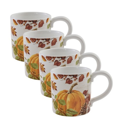 Park Designs Essence Of Fall Mug Set Of 4 : Target