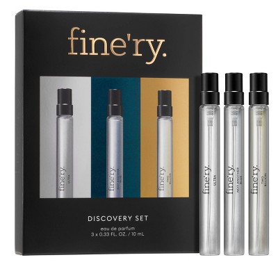 Fine'ry. Men's Eau De Cologne Gift Set : Target
