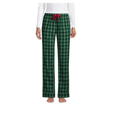 Lands' End Women's Print Flannel Pajama Pants : Target
