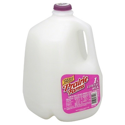 Prairie Farms 1% Milk - 1gal : Target