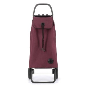 Rolser I-Max MF 2 Wheel Foldable Shopping Cart Burgundy : Target