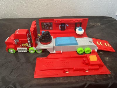 Disney And Pixar Cars Glow Racers Transforming Mack Playset : Target