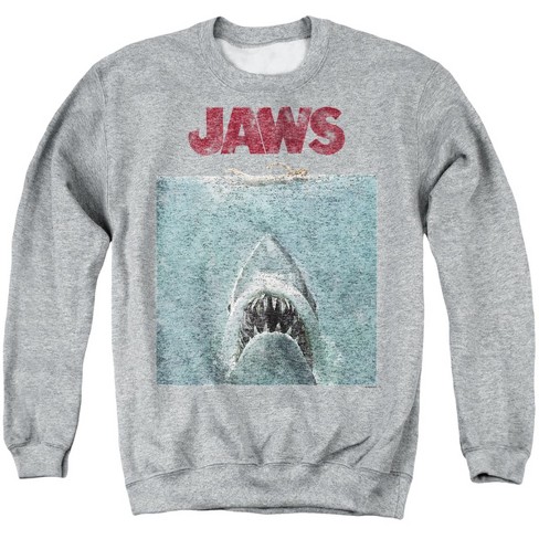 Jaws Movie Poster 2 Unisex Adult Crewneck Sweatshirt : Target