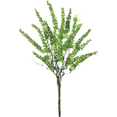 Sullivan's Amaranthus Bush, Green Faux Floral Stem for Crafting ...