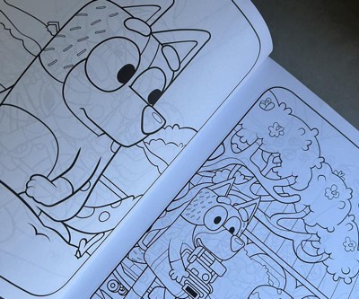 Big Backyard: A Coloring Book - (bluey) (paperback) : Target