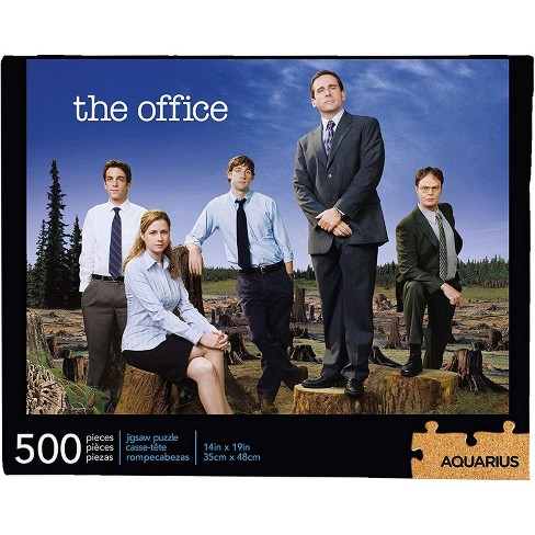 Aquarius Puzzles The Office Forest 500 Piece Jigsaw Puzzle : Target