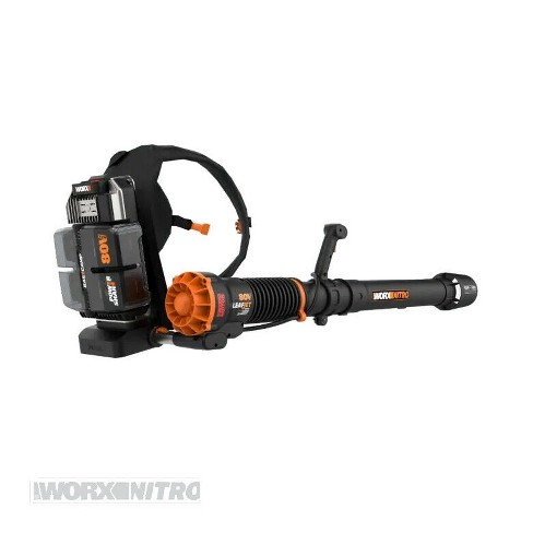 Worx Wg572 Nitro 80v Brushless Cordless Backpack Leaf Blower : Target