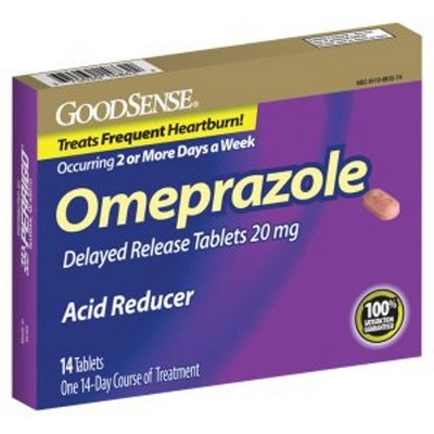 Good Sense - Omeprazole Acid Reducer Tablet 20mg, 14 Count : Target