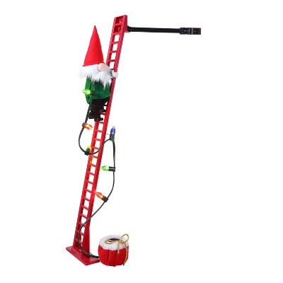 Mr. Christmas Mr. Christmas Animated And Musical Climbing Santa With ...