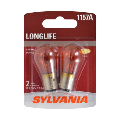 Sylvania - 1157a Long Life Miniature - Amber Bulb, Ideal For Park And ...