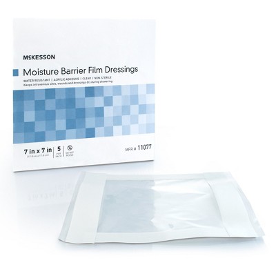 Mckesson Iv Site Barrier Protector Clear 7 X 7" 11077, 5 Ct : Target
