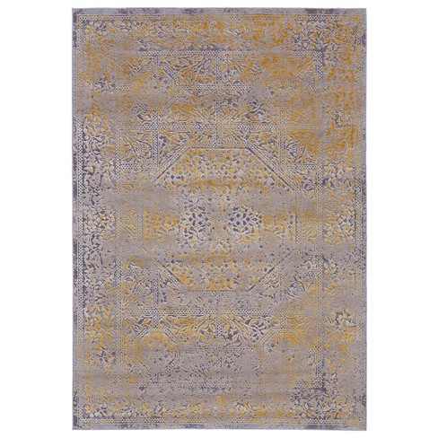 Waldor Modern Persian Gray/gold Area Rug : Target