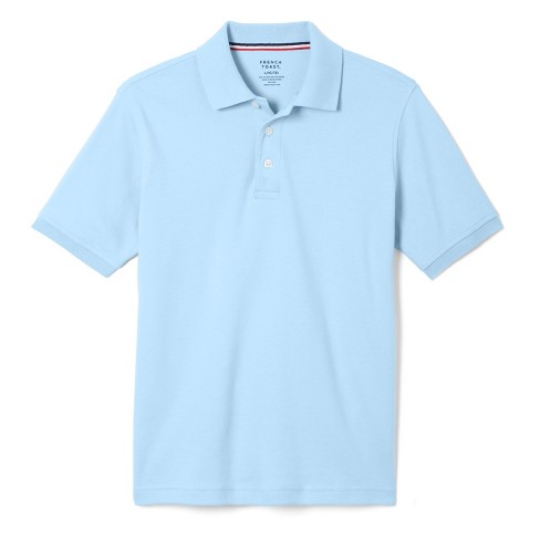 French Toast School Uniform Co-ed Short Sleeve Interlock Polo : Target
