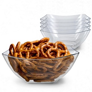 Stock Your Home 32-oz Clear Plastic Serving Bowls (4 Pack) : Target
