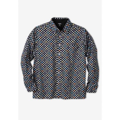 Kingsize Men's Big & Tall The No-tuck Casual Shirt - Tall - Xl ...