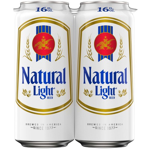 Natural Light Beer - 4pk/16 Fl Oz Cans : Target