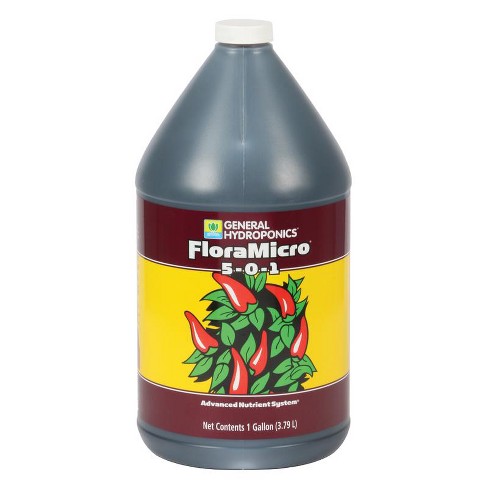 General Hydroponics Floramicro Nutrient System 1 5-0-1 : Target