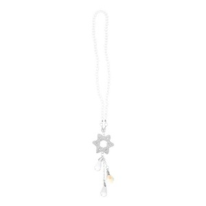 Unique Bargains Metal Rhinestones Hexagram Crystal Pendant Car Rear ...