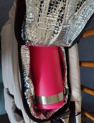 Baby Brezza Quilted Puffer Backpack Diaper Bag - Taupe : Target