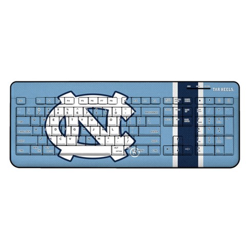 Keyscaper North Carolina Tar Heels Stripe Wireless Usb Keyboard : Target