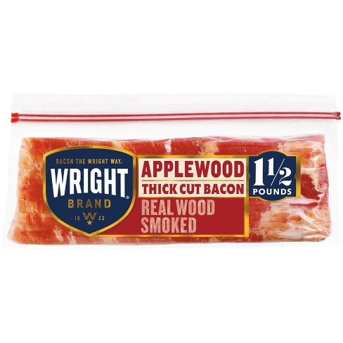 Wright Applewood Thick Cut Bacon - 24oz : Target